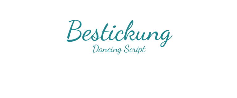 Dancing Script - WONDERPAD
